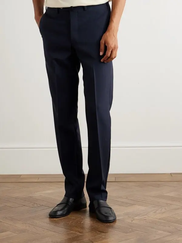 DE PETRILLO Slim-leg Virgin Wool Suit Trousers