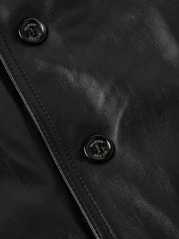 VALSTAR Valstarino Leather Down Jacket