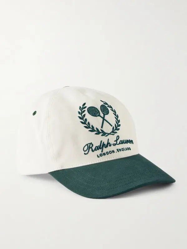 Ralph Lauren Purple Label Logo-embroidered Baseball Cap - Neutrals