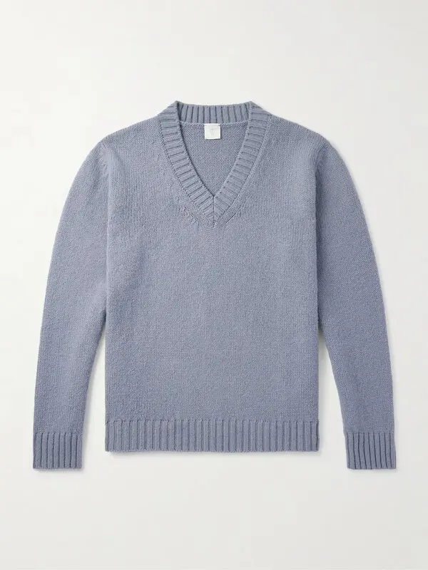Eleventy Wool V-neck Sweater