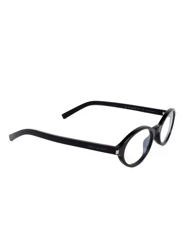 Saint Laurent Jeanne Oval-frame Glasses
