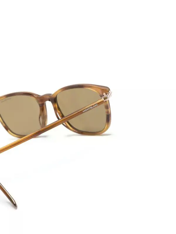 Montblanc Rectangle Frame Sunglasses