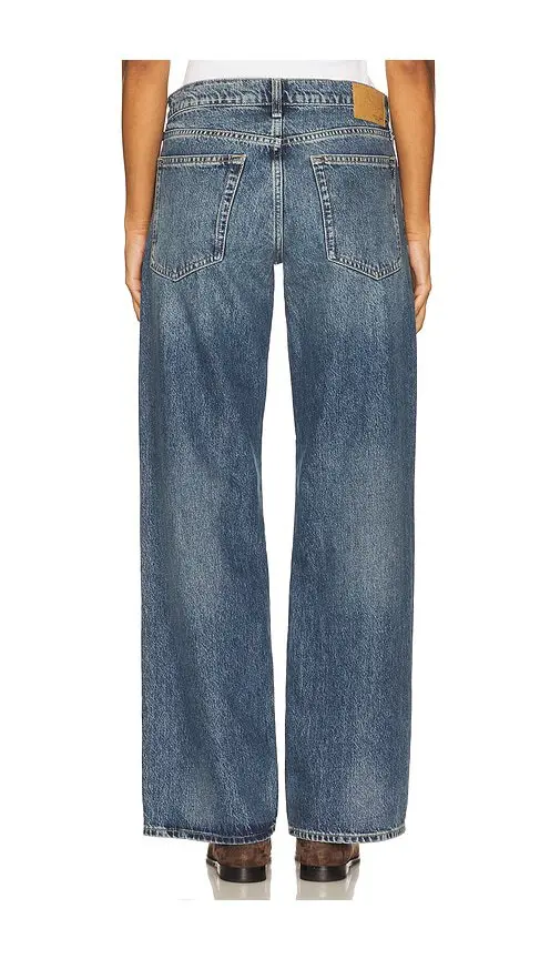 Rag & Bone Cam Low Rise Relaxed Straight Jeans