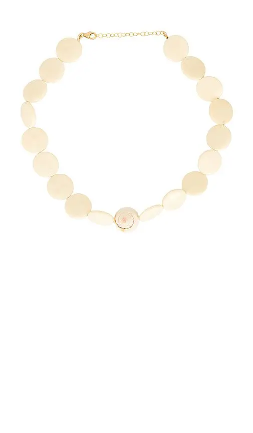 GALLEY LOS ANGELES Hawaii Necklace - Cream