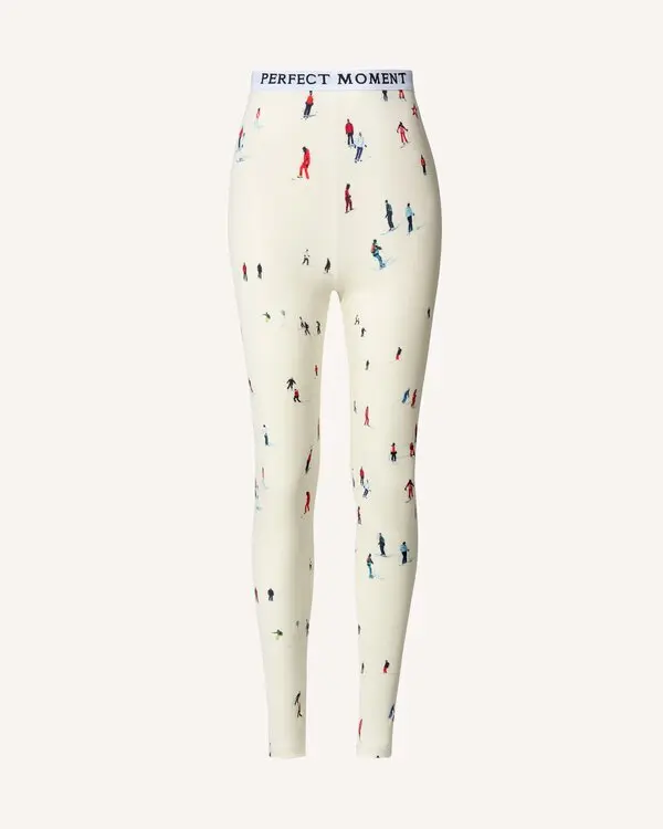 Perfect Moment Base Layer Leggings - Dede-ski-print