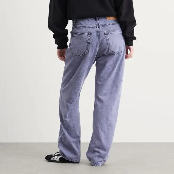 Aries Acid Wash Batten Jeans - Purple