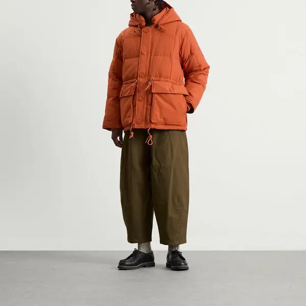 FRIZMWORKS Karakoram Down Parka Jacket - Orange | Editorialist