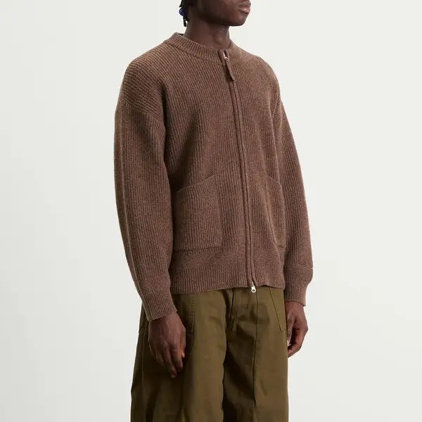 FRIZMWORKS Wool Deck Zip Cardigan