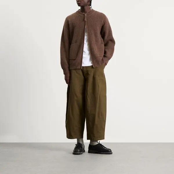 FRIZMWORKS Wool Deck Zip Cardigan