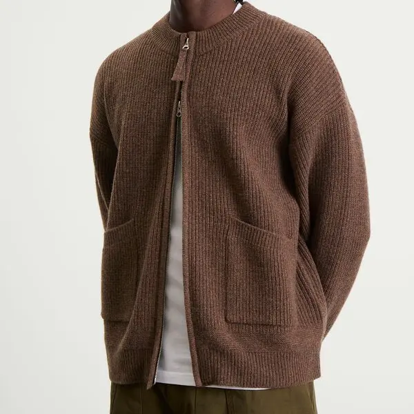 FRIZMWORKS Wool Deck Zip Cardigan