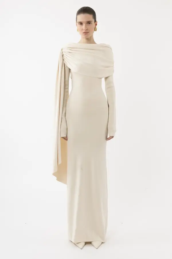 Arakii Harmony Gown - Off-white