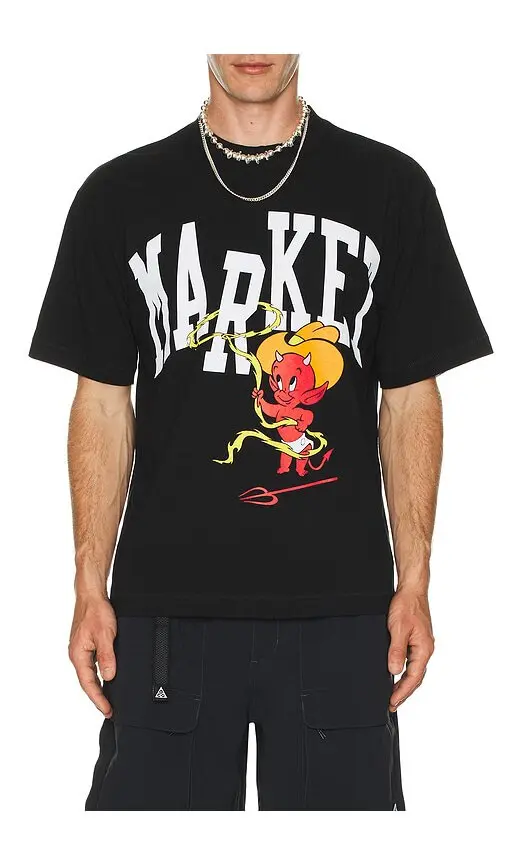 MARKET Hot Stuff Cowboy Arc Tee In . Also