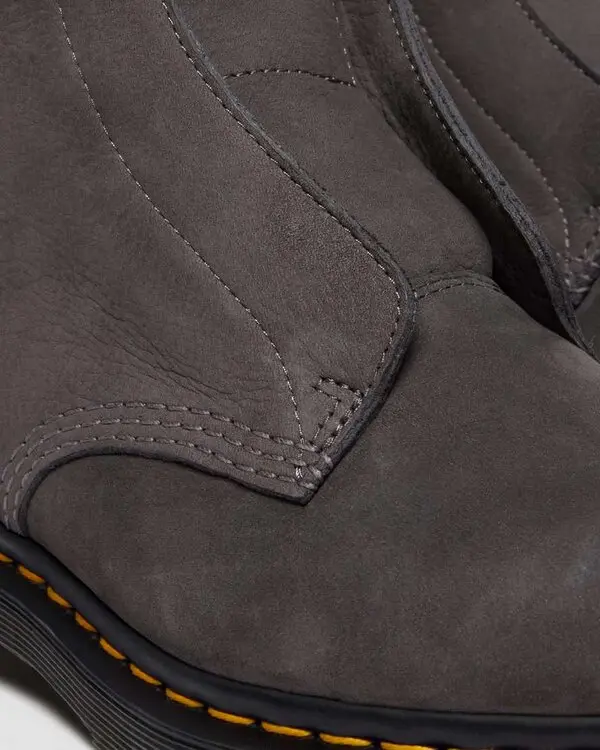 Dr. Martens 1460 Laceless Ankle Boots - Gray
