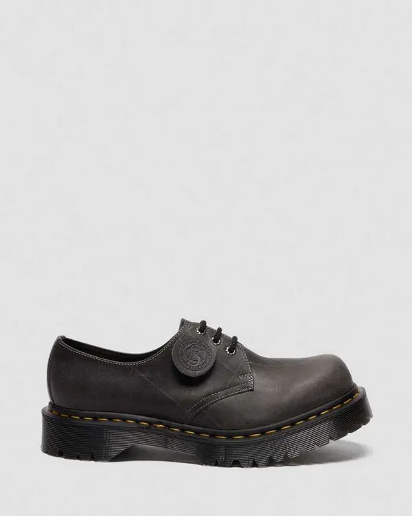 Dr. Martens 1461 Bex Made In England Natural Grain Bump Toe Shoes