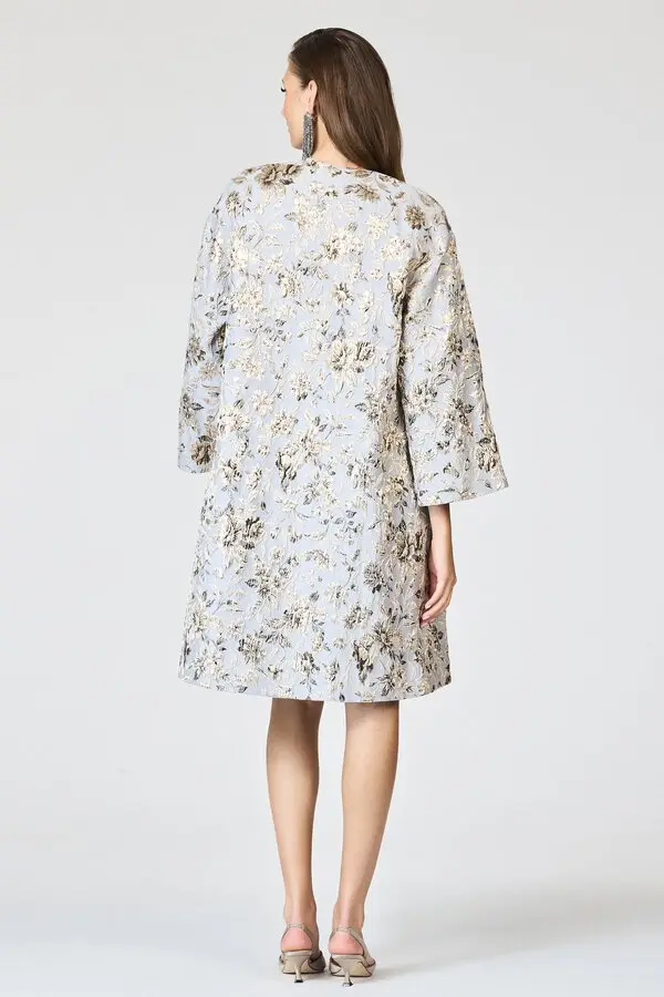 Sachin & Babi Dina Floral Metallic Jacquard Jacket