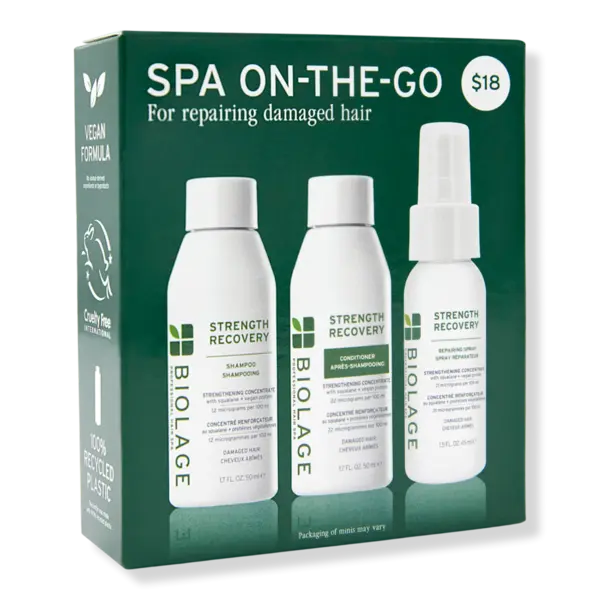 BIOLAGE Strength Recovery Spa On The Go Mini Kit - One-color