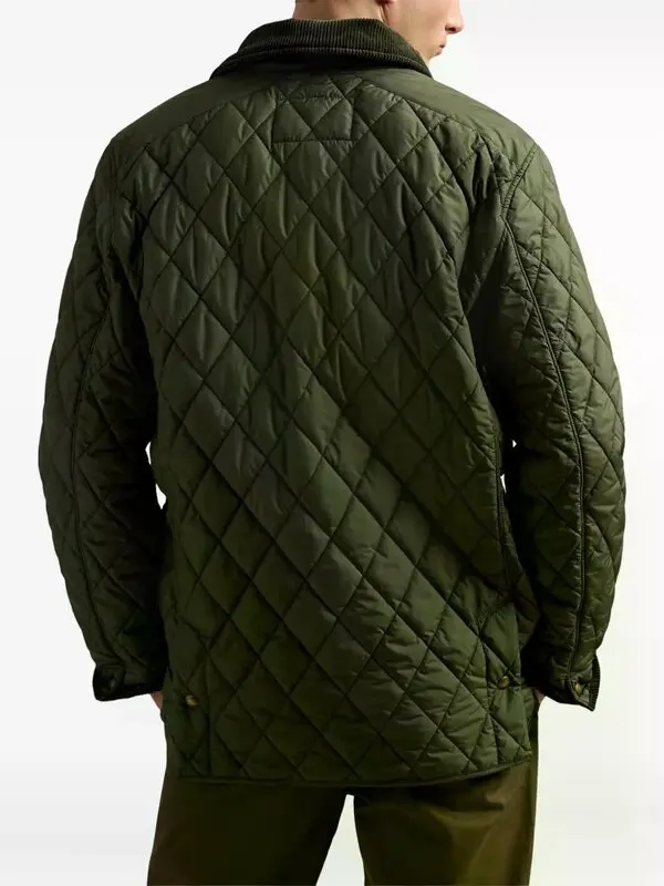 Polo Ralph Lauren Corduroy-collar Quilted Coat