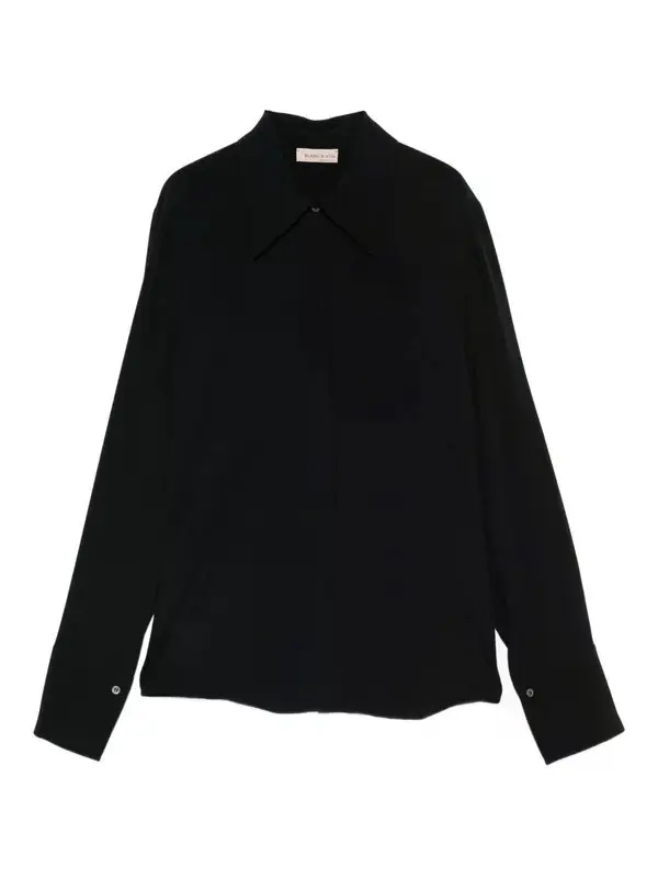 BLANCA VITA Button-front Shirt