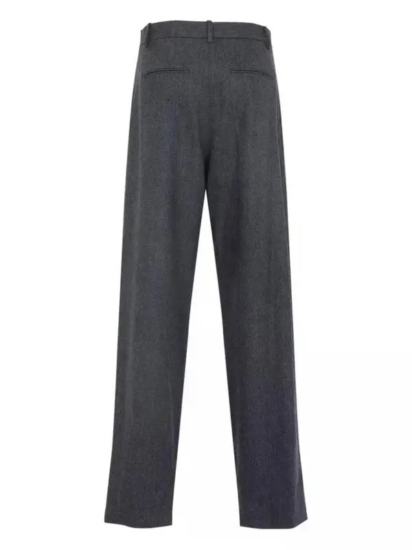 Khaite Wool Straight-leg Trousers