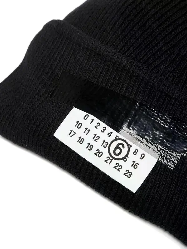 MAISON MARGIELA Ribbed Wool Beanie