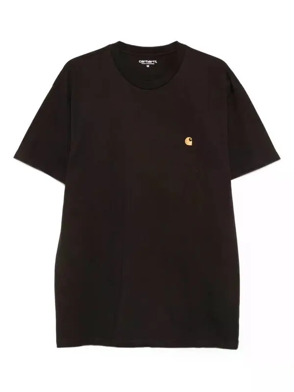 Carhartt Work In Progress Chase Logo-embroidered T-shirt - Brown