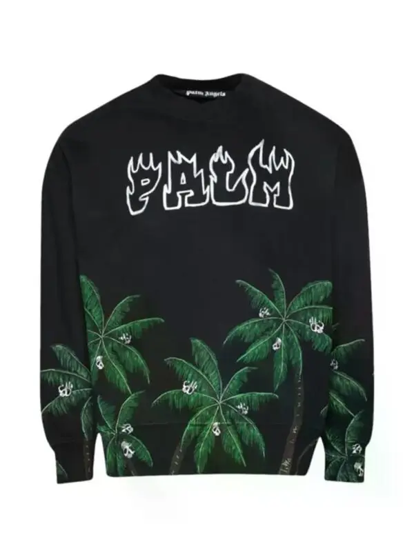 Palm Angels Palms & Skulls Sweatshirt - Black
