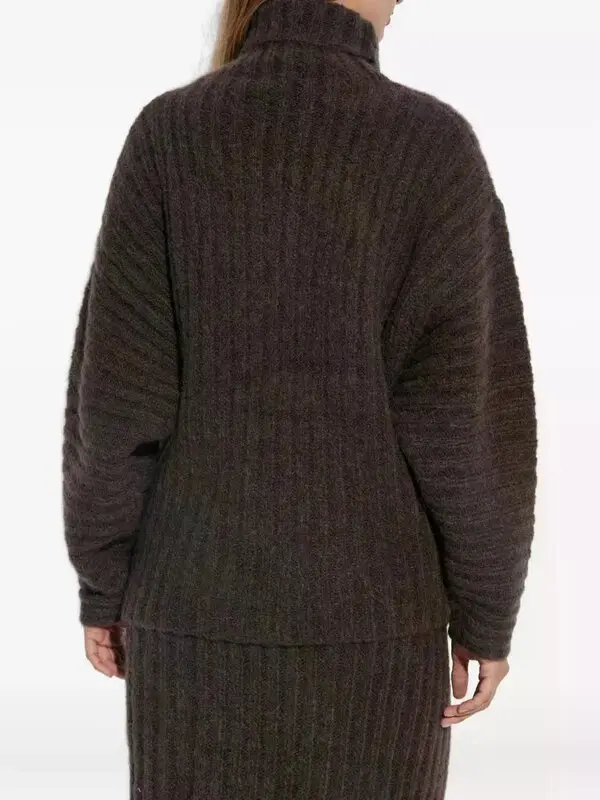 BY MALENE BIRGER Ribbed Turtleneck Pullover