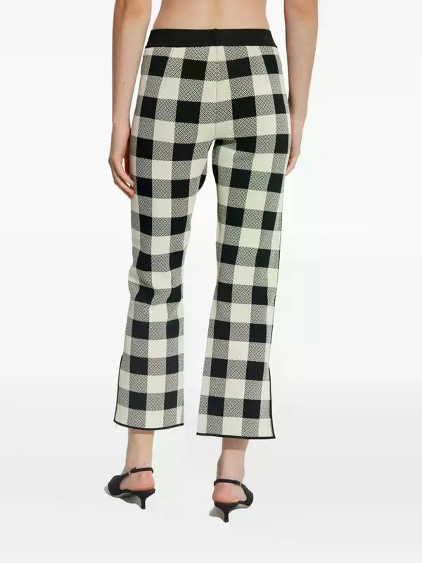 Posse Gingham Cropped Trousers