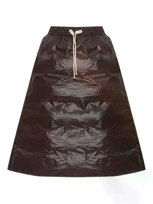 JIL SANDER Drawstring Padded Midi Skirt