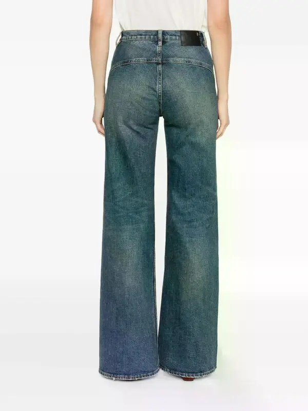 R13 Panelled Flared Jeans