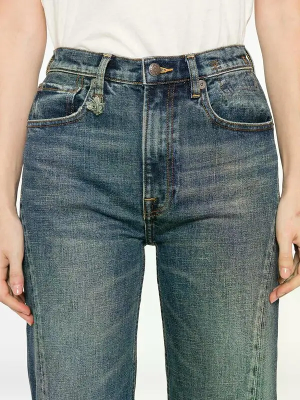 R13 Panelled Flared Jeans