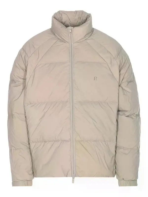 REPRESENT Quilted Puffer Coat - Neutrals