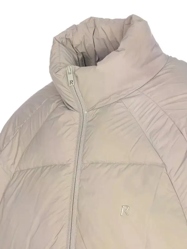 REPRESENT Quilted Puffer Coat - Neutrals