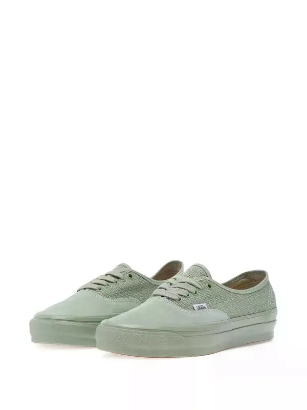 VANS Lx Authentic 44 Suede-woven Sneakers - Green