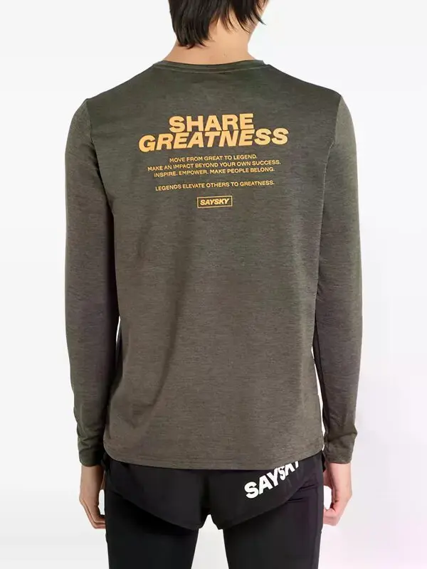 SAYSKY Statement Long-sleeve T-shirt