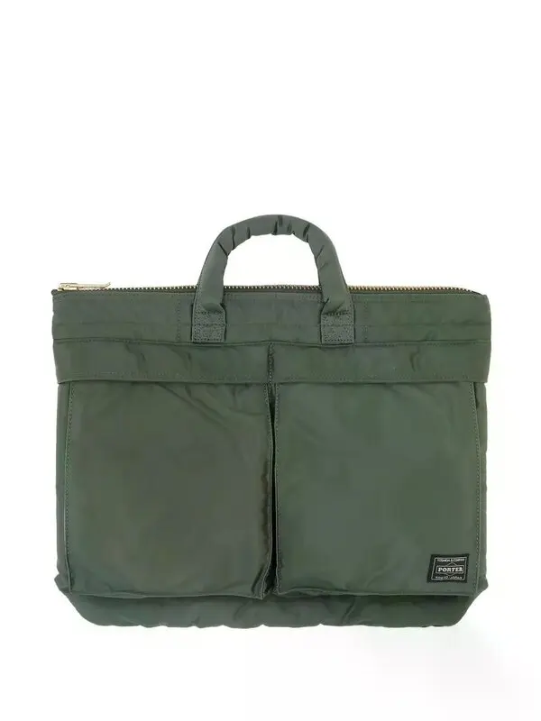PORTER-YOSHIDA & CO Tanker Short Helmet Tote Bag - Green