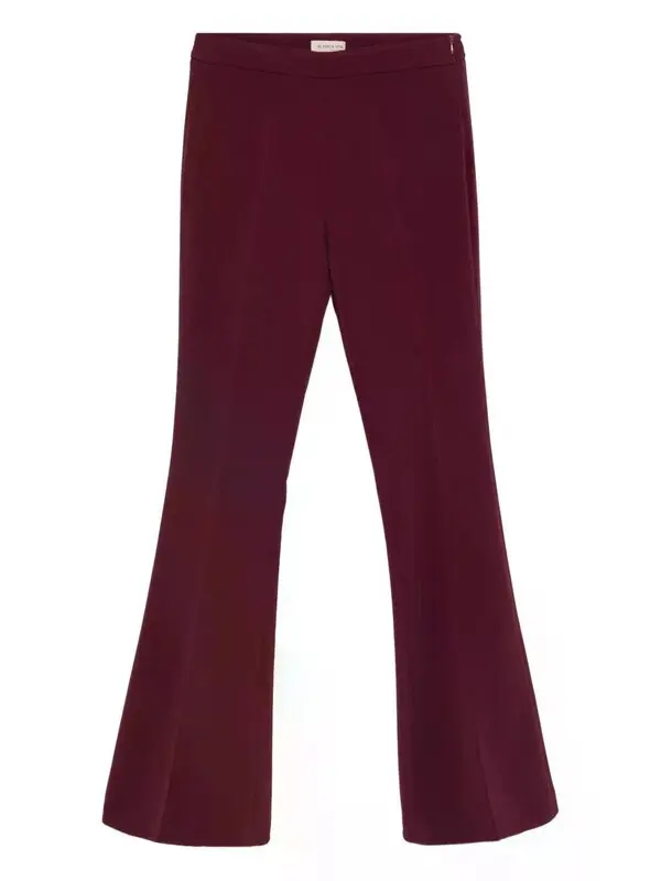 BLANCA VITA High-waisted Flare Trousers