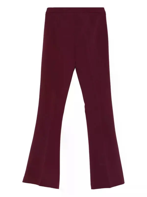 BLANCA VITA High-waisted Flare Trousers