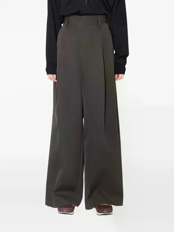 Kolor Pleated Palazzo Pants