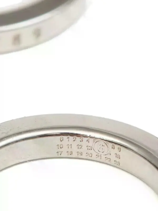 MAISON MARGIELA Numeric Hoop Earrings