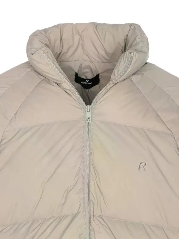 REPRESENT Quilted Puffer Coat - Neutrals