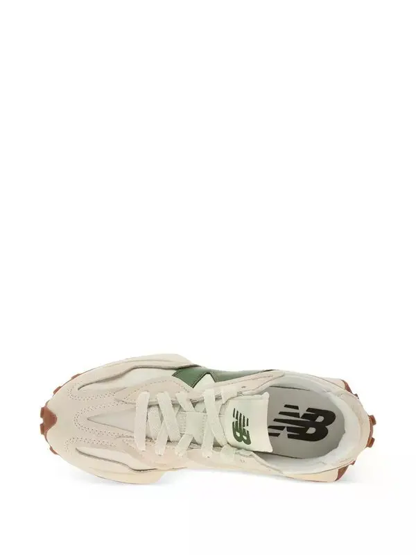 NEW BALANCE 327 Logo-patch Sneakers - Neutrals