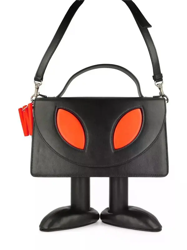 WALTER VAN BEIRENDONCK Leather Alien Tote Bag
