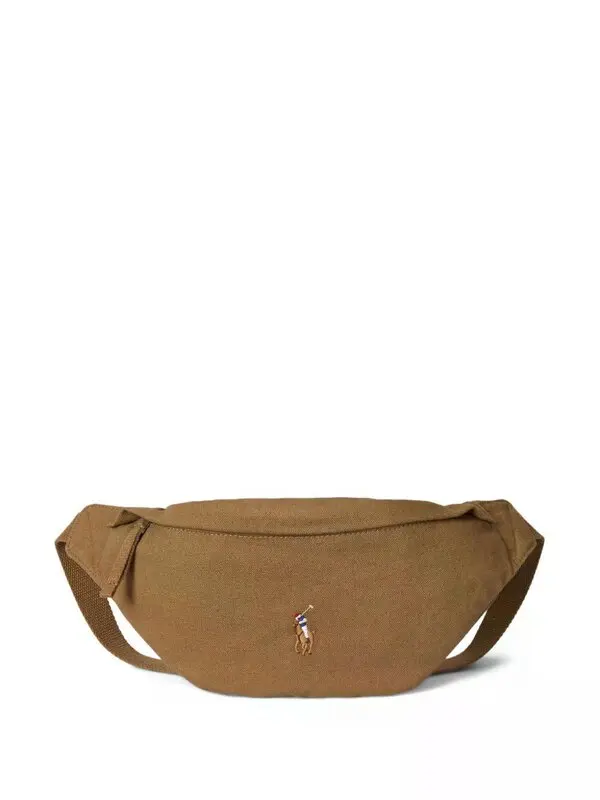 Polo Ralph Lauren Embroidered-logo Belt Bag - Brown