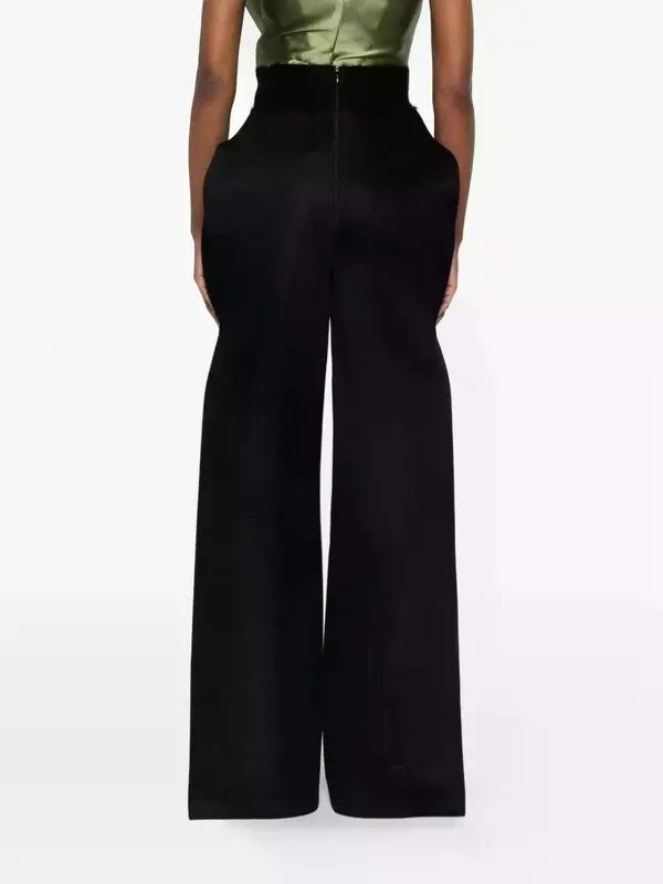 GEMY MAALOUF Textured Trousers