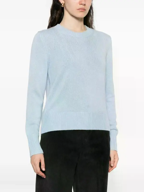 ALLUDE Crew-neck Cashmere Sweater