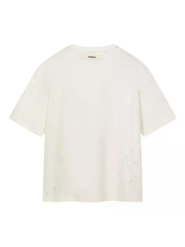 ROUGH. Logo-print T-shirt