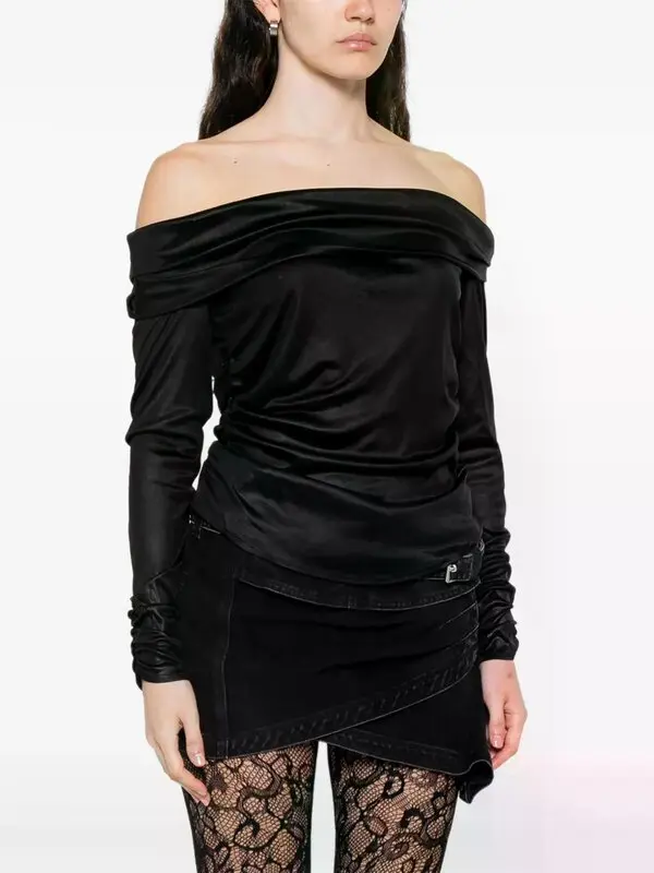 Isabel Marant Étoile Enesa Off-shoulder Top