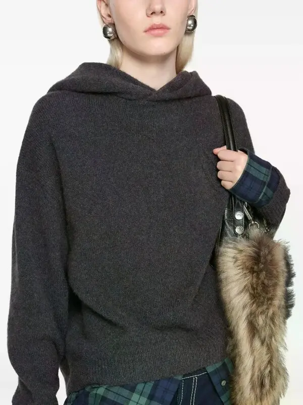 Acne Studios Embossed-logo Hoodie