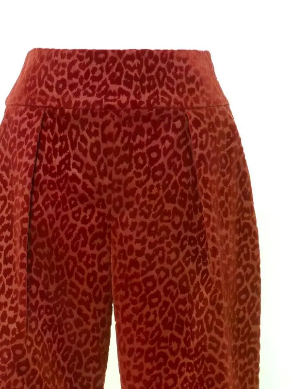 TEMPERLEY LONDON Leopard-print Trousers